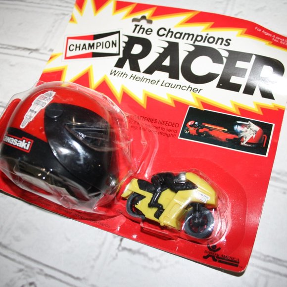 Bandai | Toys | Vintage 982 The Champions Racer With Helmet Launcher ...